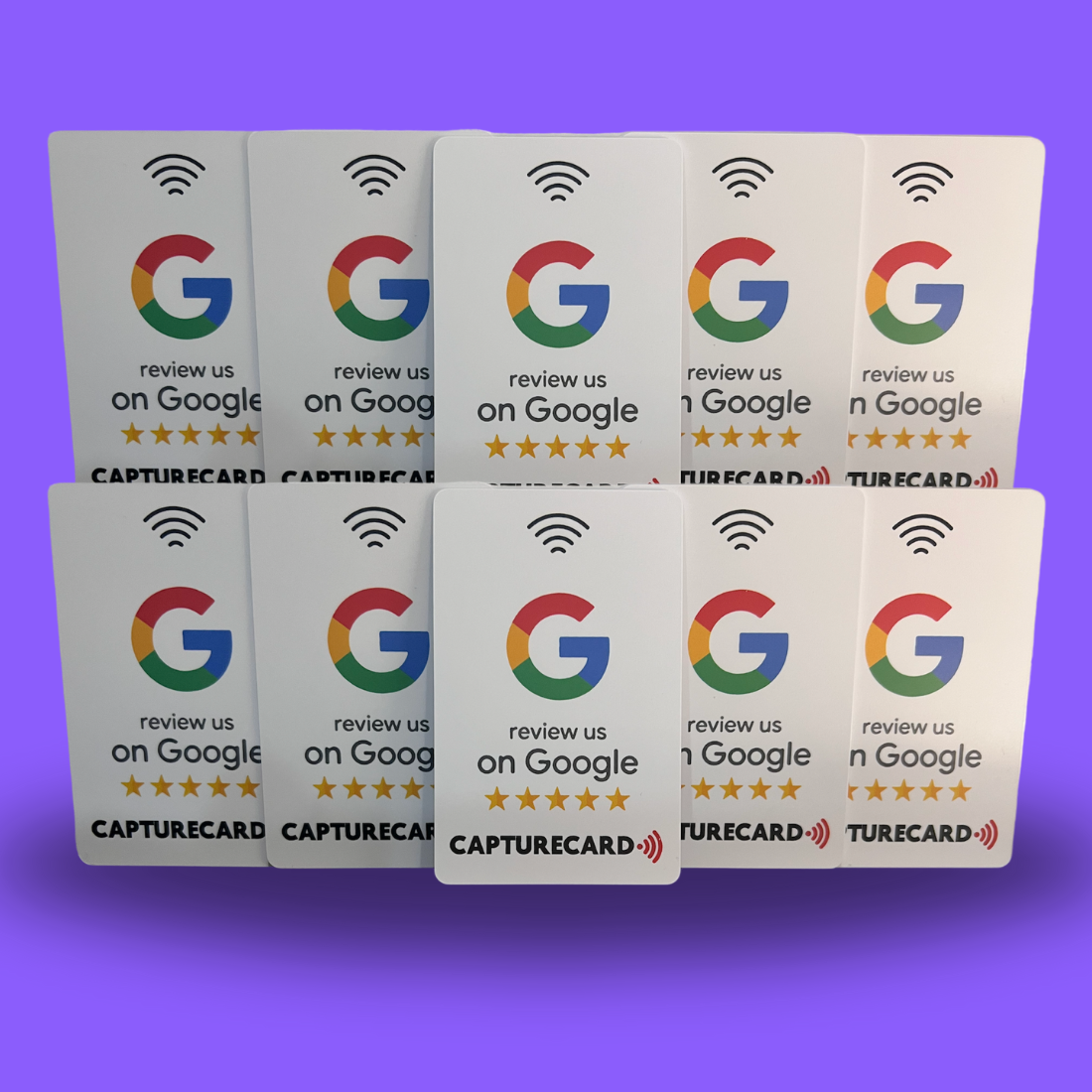 Google Review Capture Card – Capture Card Company