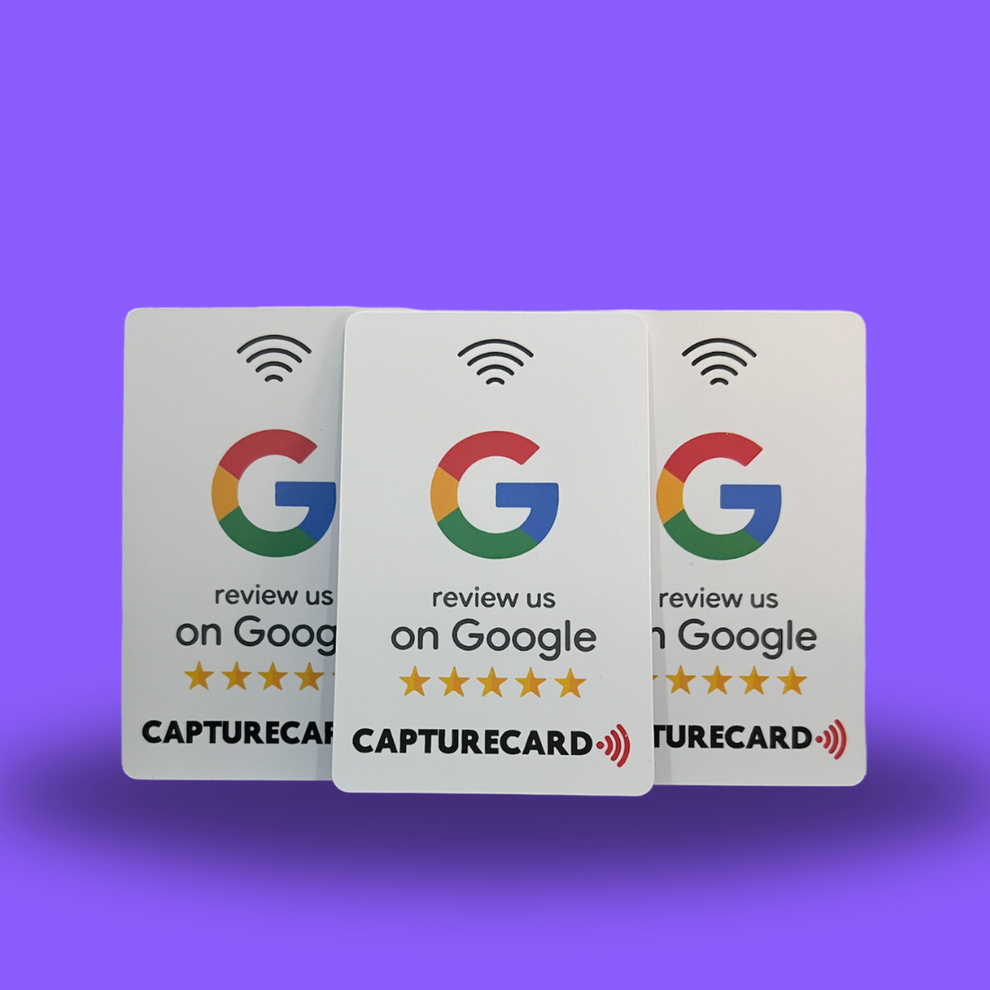 Capture Card - One Touch Google Reviews⚡️ – Capture Card Company
